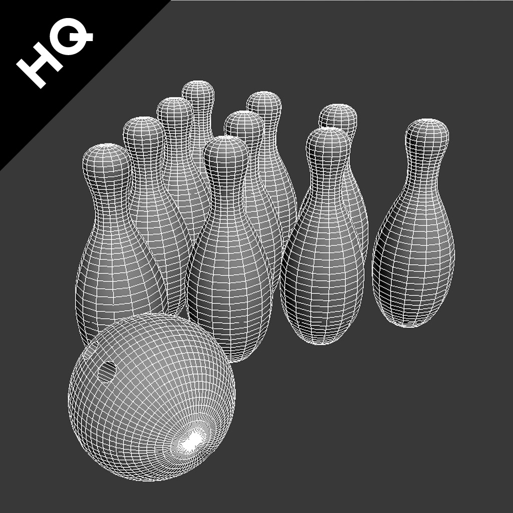 3d bowling set