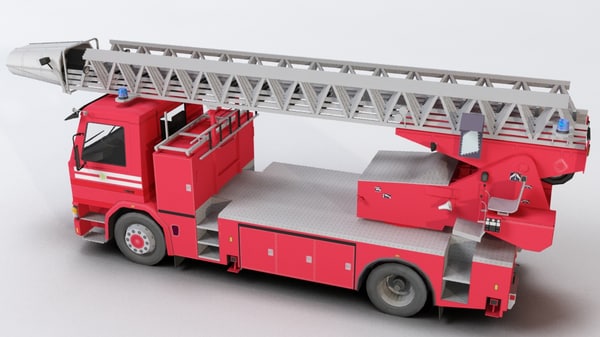 Feuerwehr & Rettungsfahrzeug 3D-Modell - TurboSquid 875092