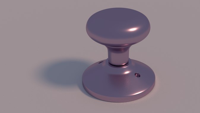 door knob 3d model