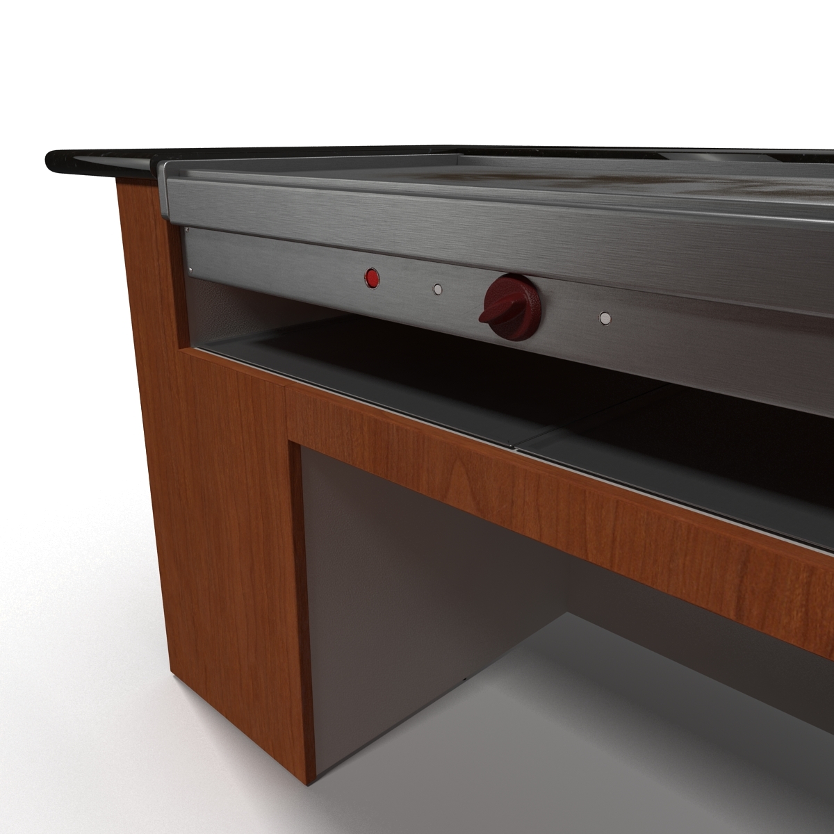hibachi grill table 3d model