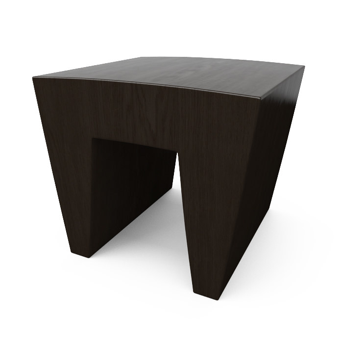 3d hudson marble arch end table