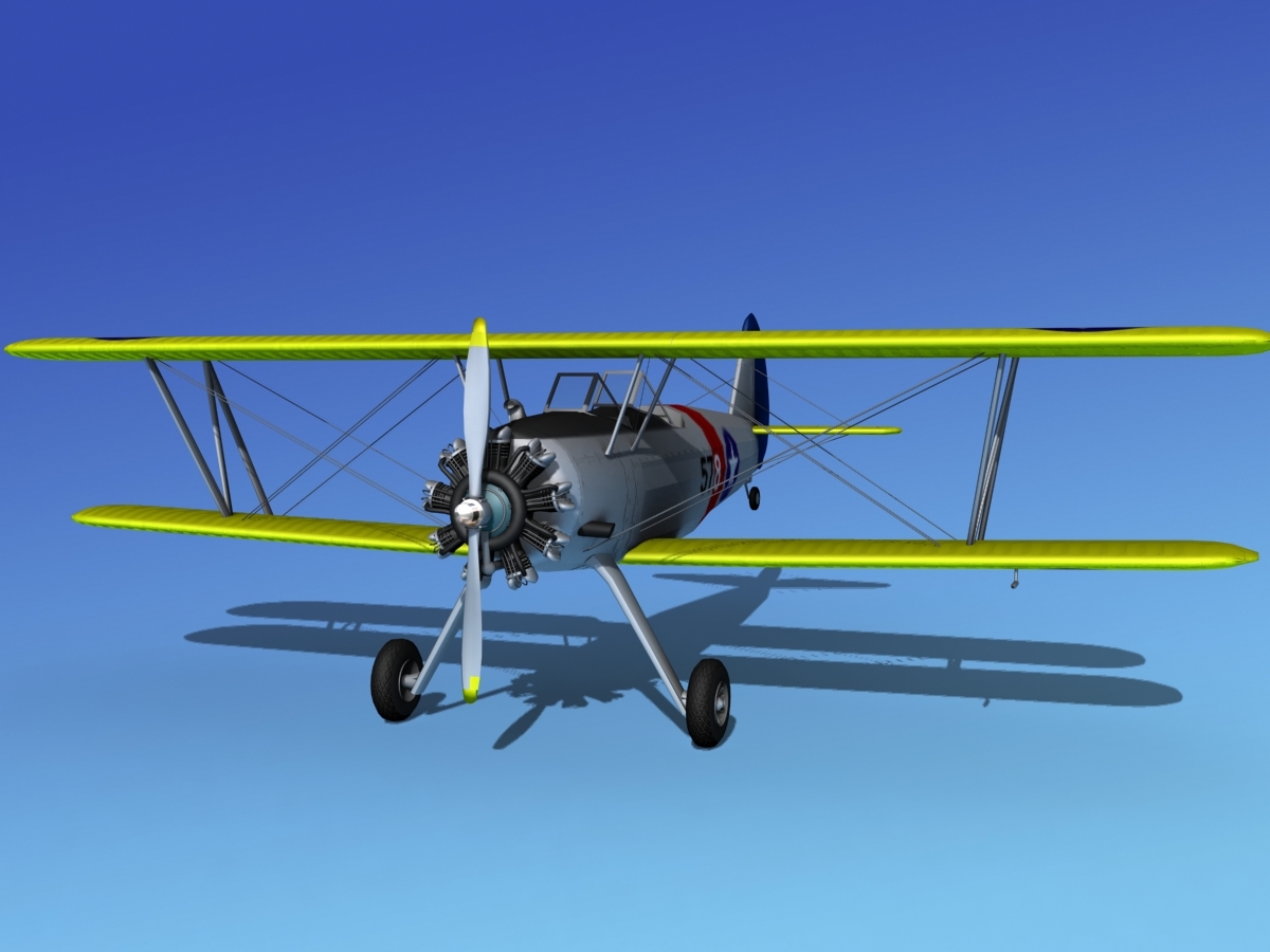 3d pt-17 stearman