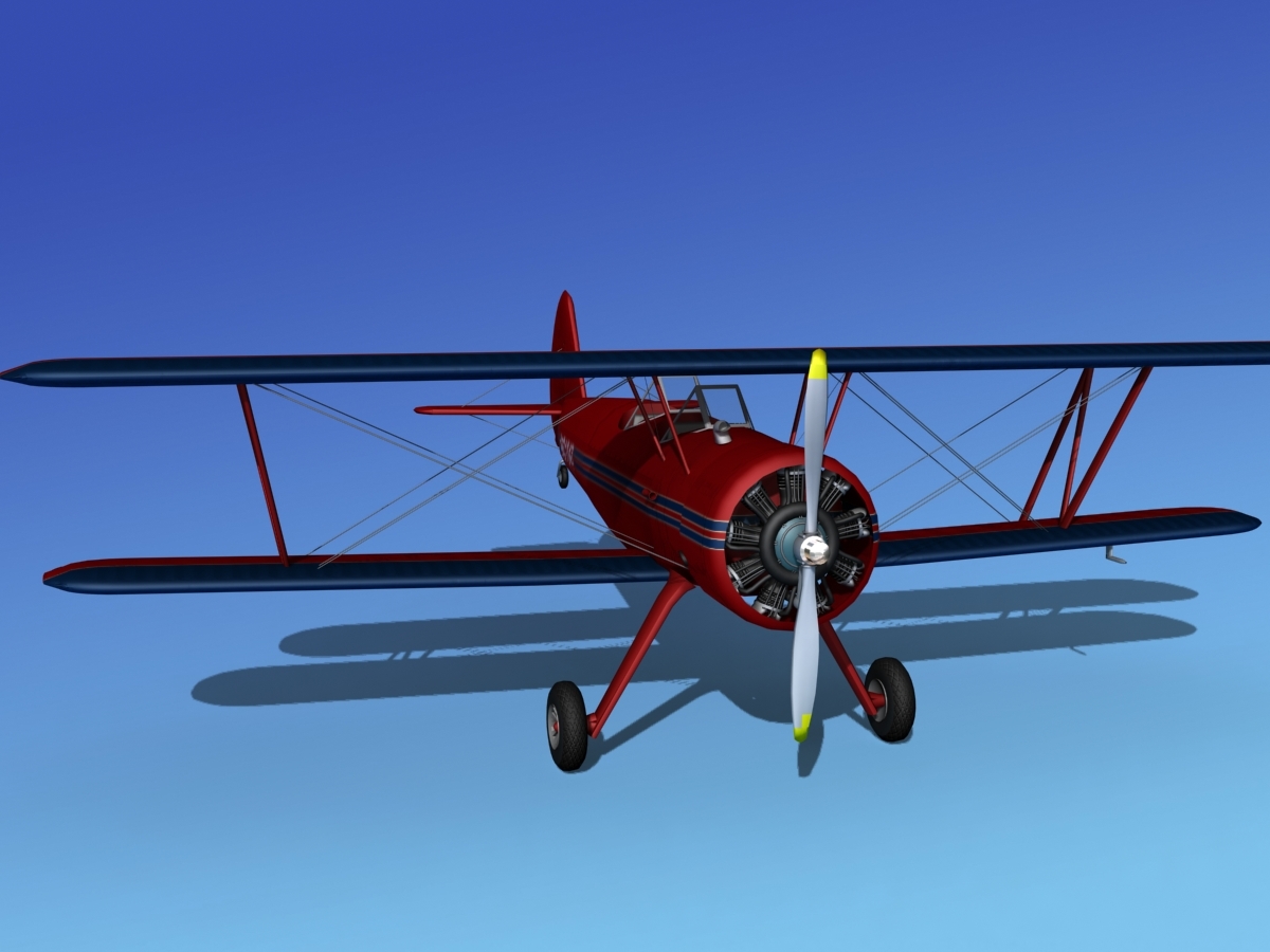3d pt-17 stearman