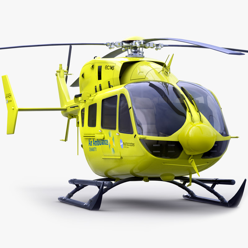 3d eurocopter ec 145 generic