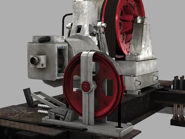 maya elevator geared traction machine