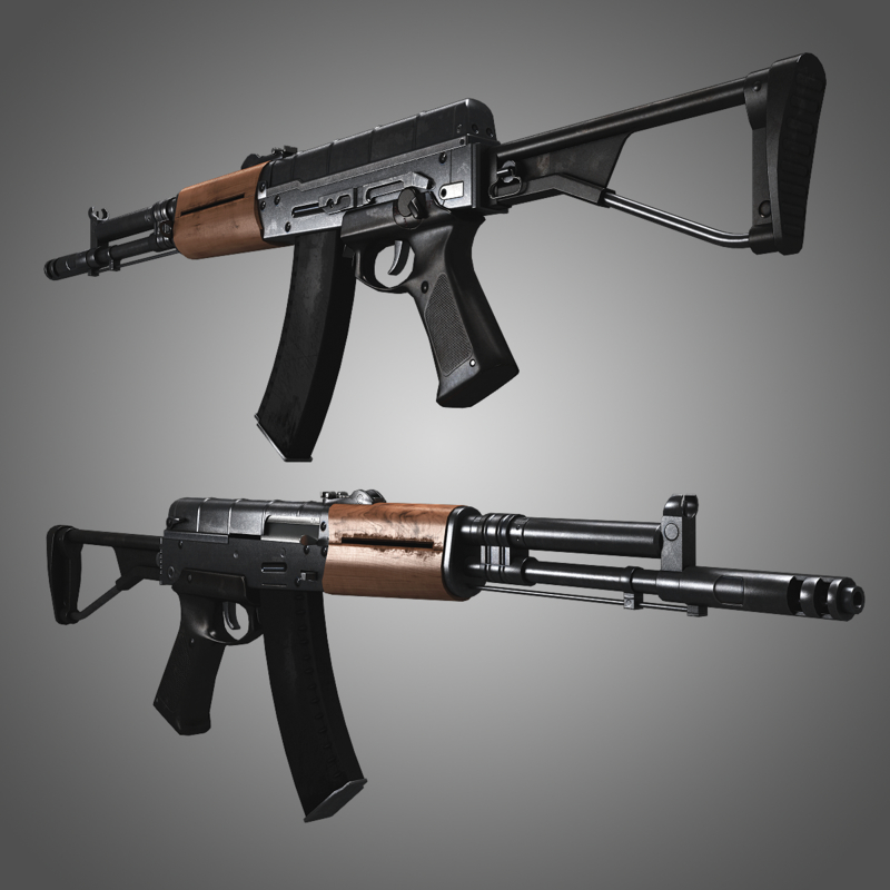 Sturmgewehr AEK-971 3D-Modell - TurboSquid 876150