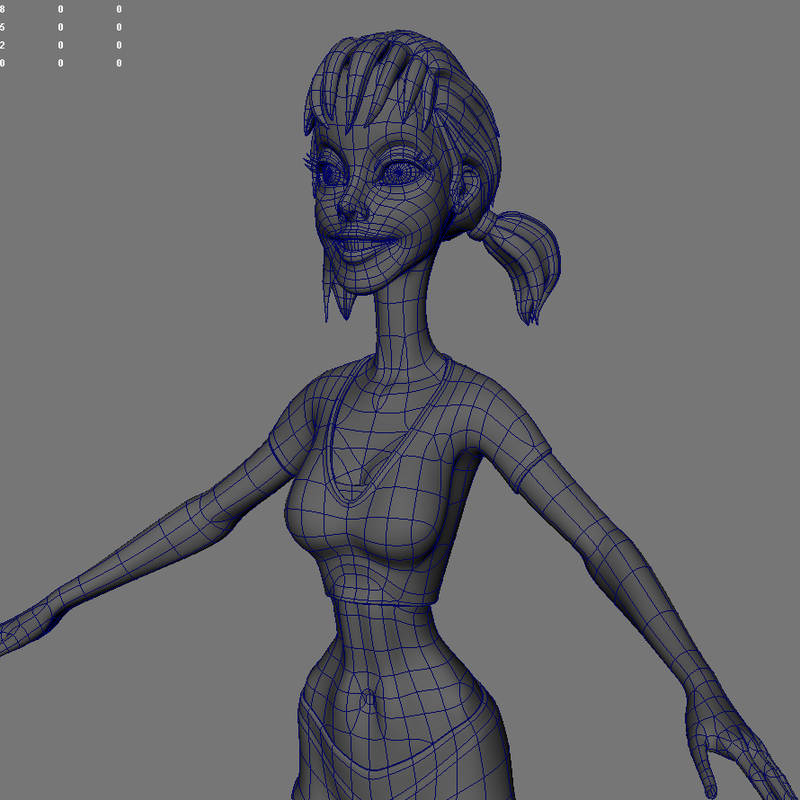 3d cheerleader dancer cheer-leader