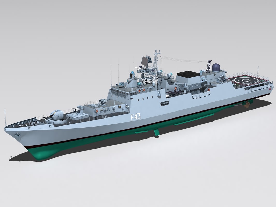 project 11356 ins trishul 3d model