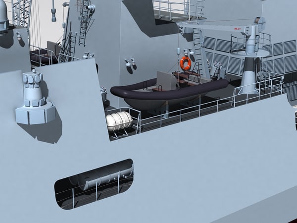 project 11356 ins trishul 3d model