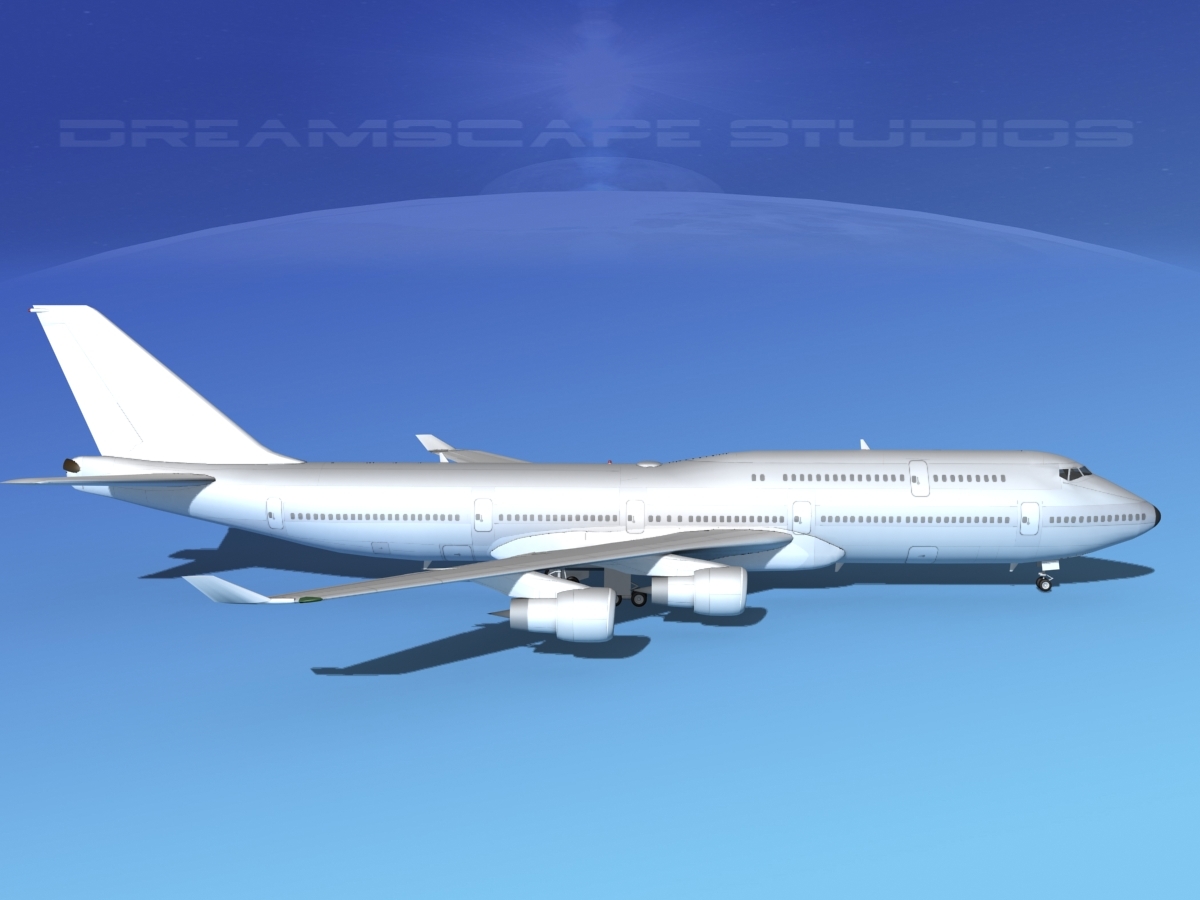 3d model boeing 747 747-8 747-8i
