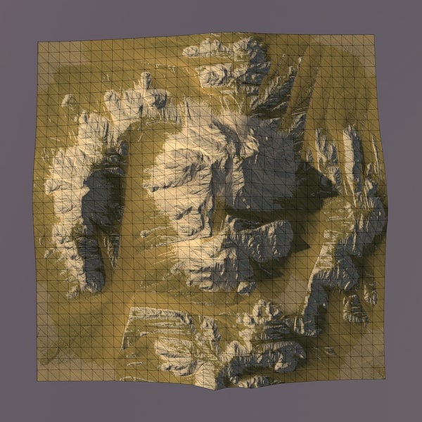 3d max mountain games maps