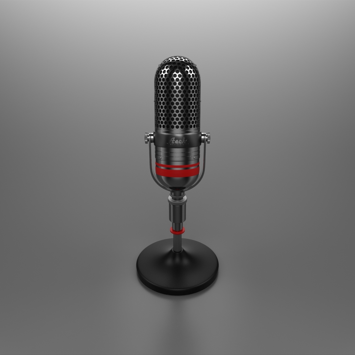 3d model mic studio