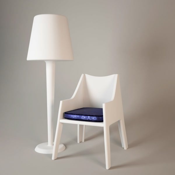 에바 의자 3D 모델 - TurboSquid 876789