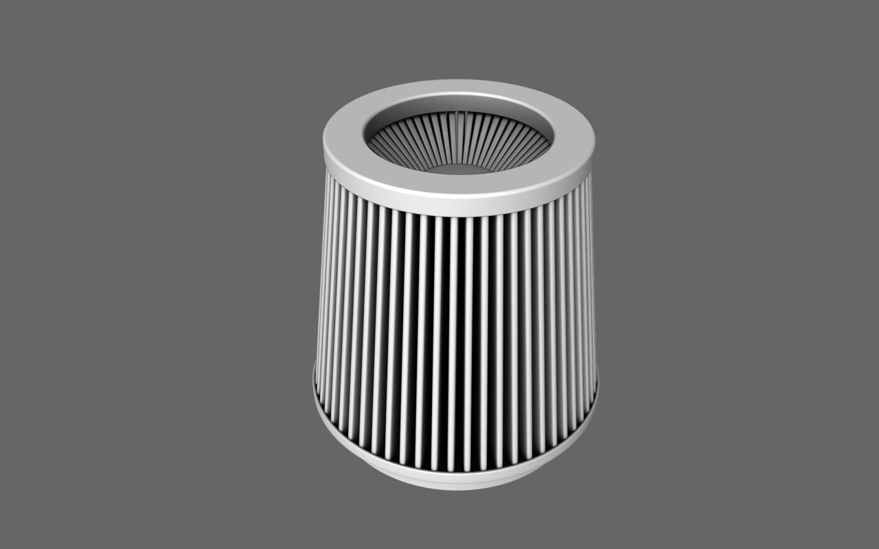 free air filter race sport 3d model