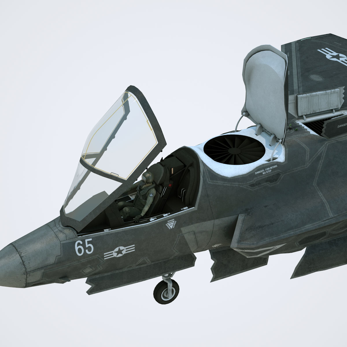 3d model f-35b jdam