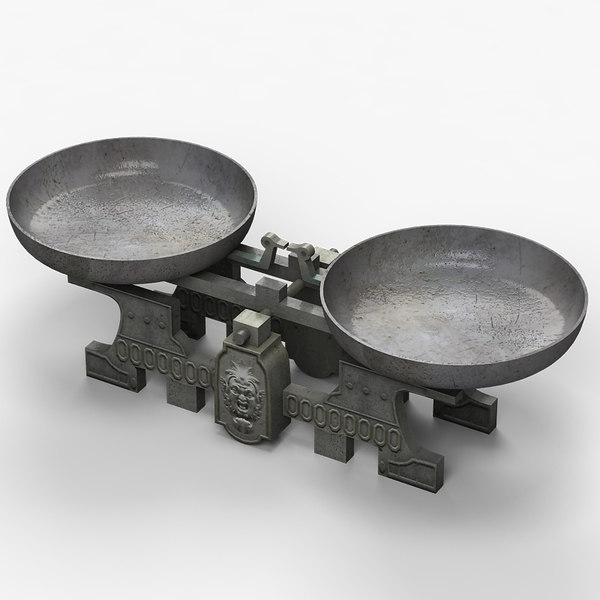 classic scales 3d model