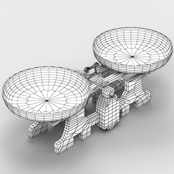 classic scales 3d model