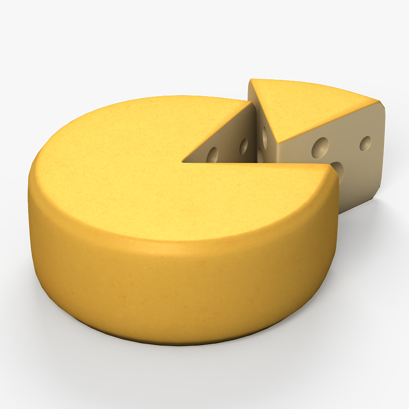 cheese 3d model