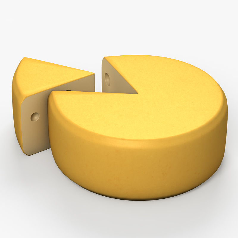 cheese 3d model