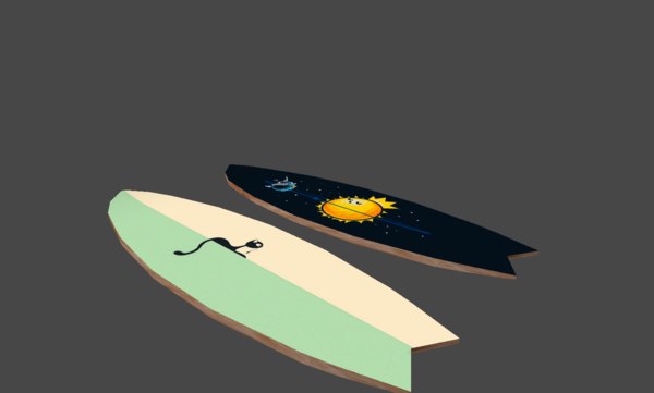 3D Surfer Models | TurboSquid