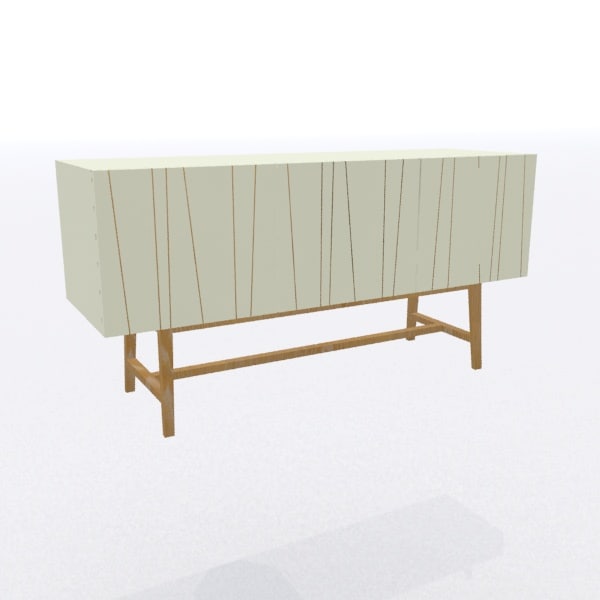 modelo 3d Aparador simple - TurboSquid 877559