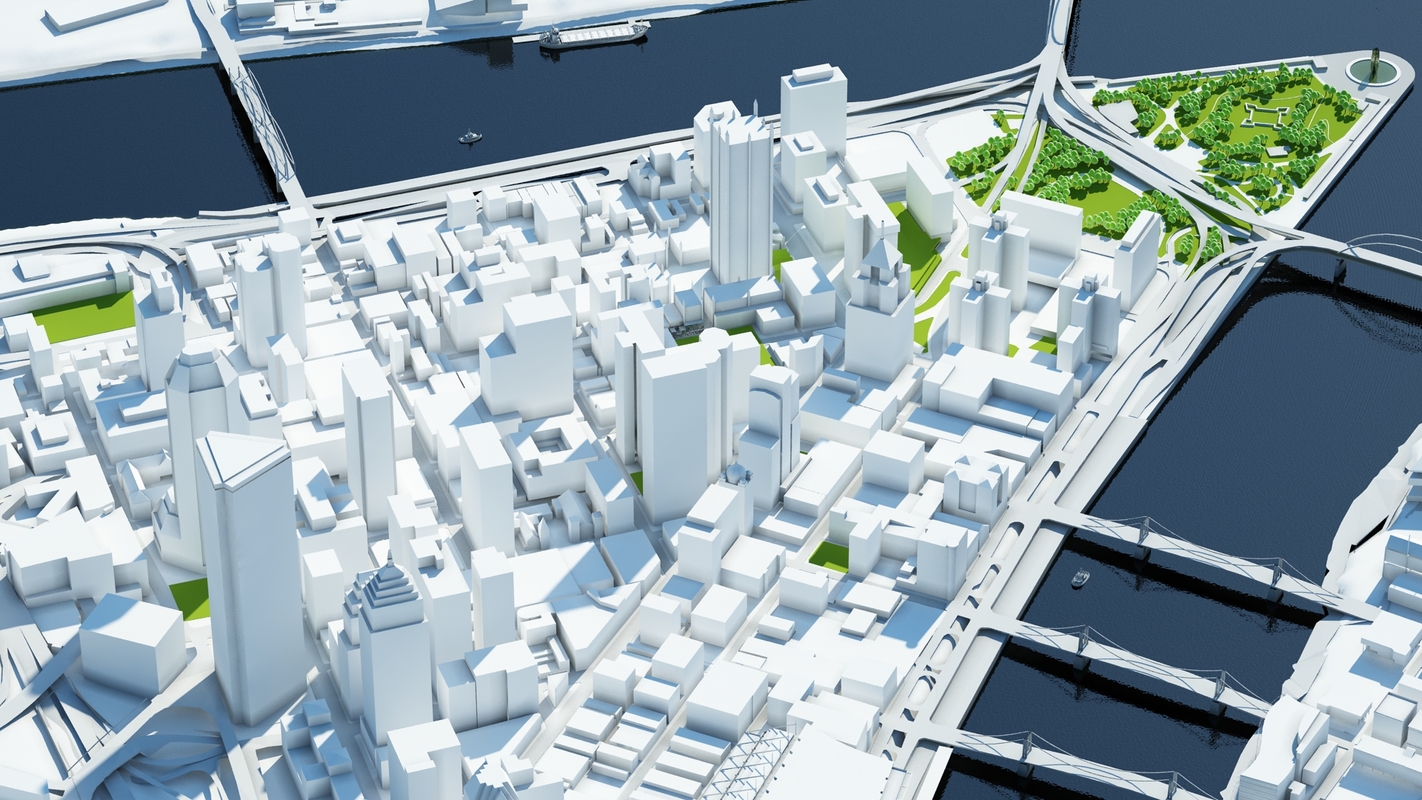 3d model pittsburgh city