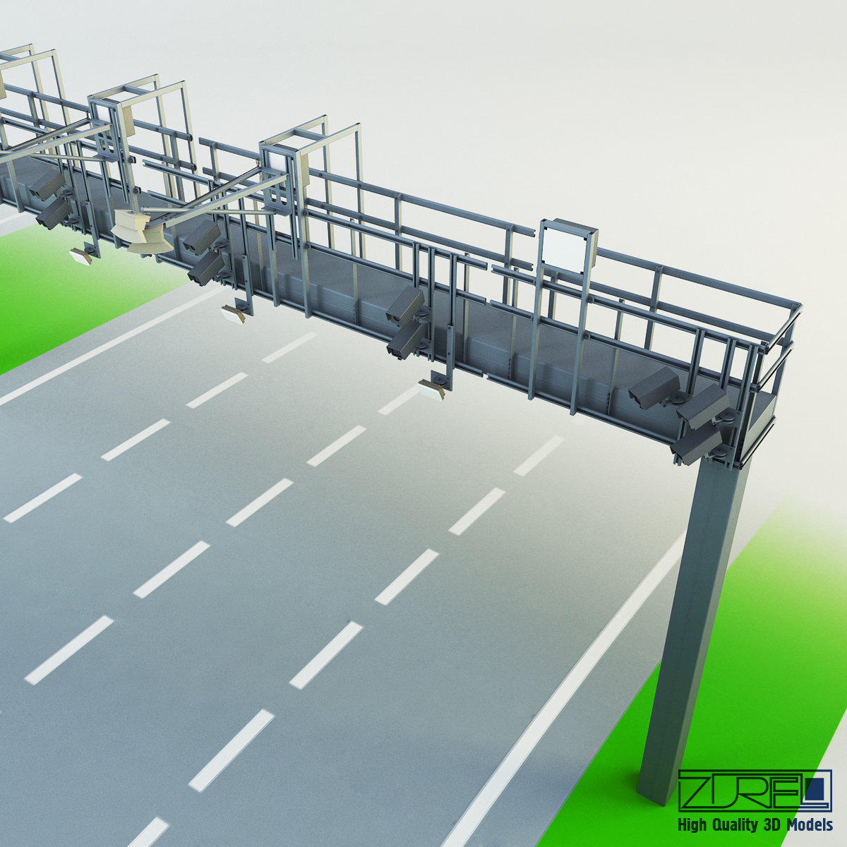 3d multi lane flow