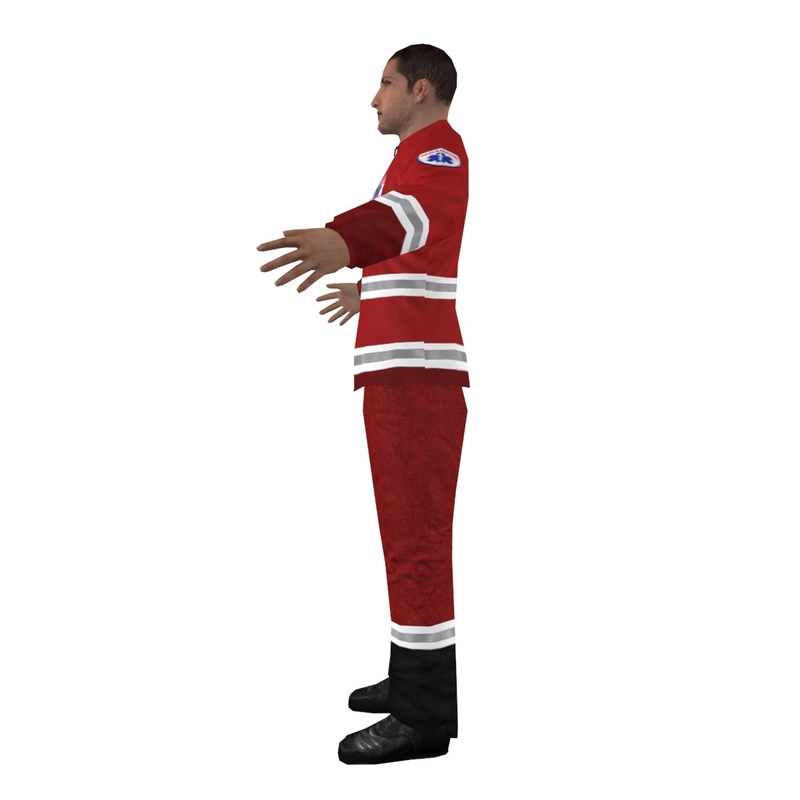 3d paramedic medic model