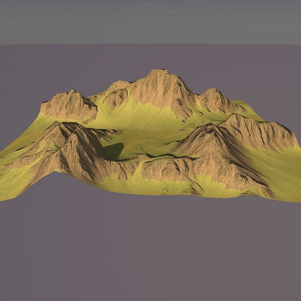 3ds max mountains pack