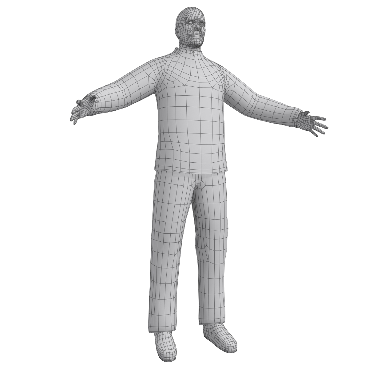 3d max human man male