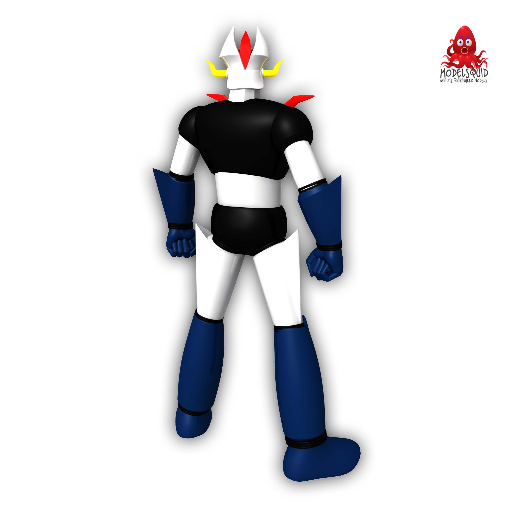 great mazinger 3d obj