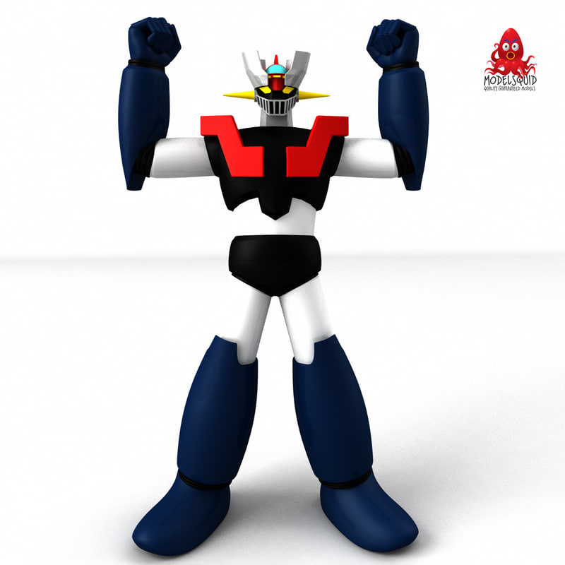 3d model mazinger z