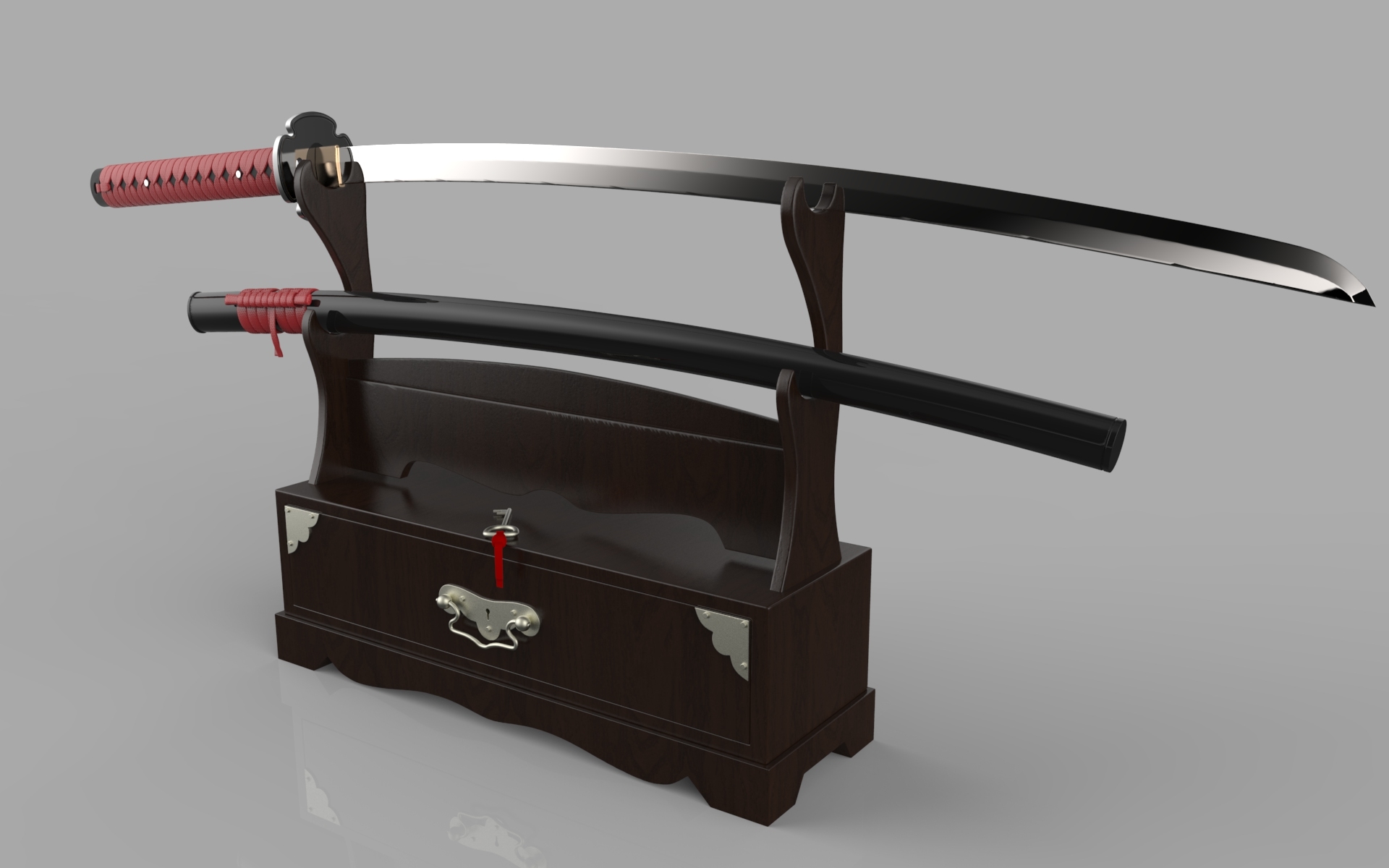3d katana model