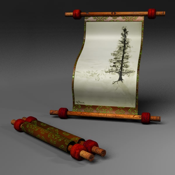 Scroll 3D Models for Download | TurboSquid