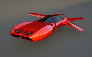 Flying Car 3D Models for Download | TurboSquid