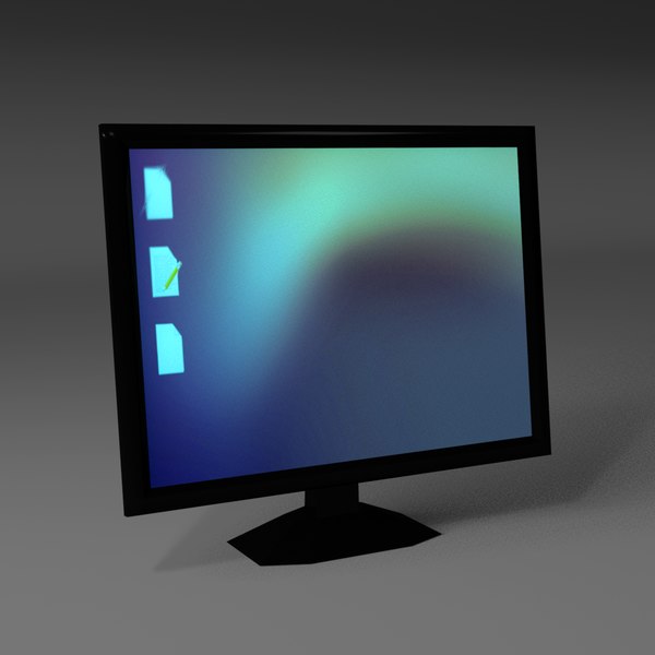 modelo 3d Monitor de computadora - TurboSquid 878484