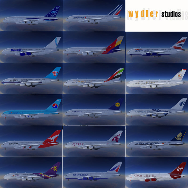 3dsmax a380 17 liveries air
