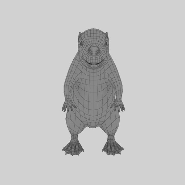 3d model beaver