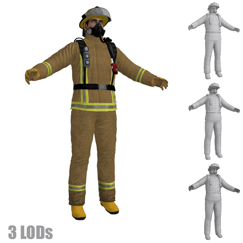 3d fireman 2