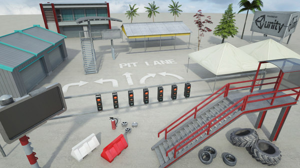 Formula 1 Track 3D Models for Download | TurboSquid