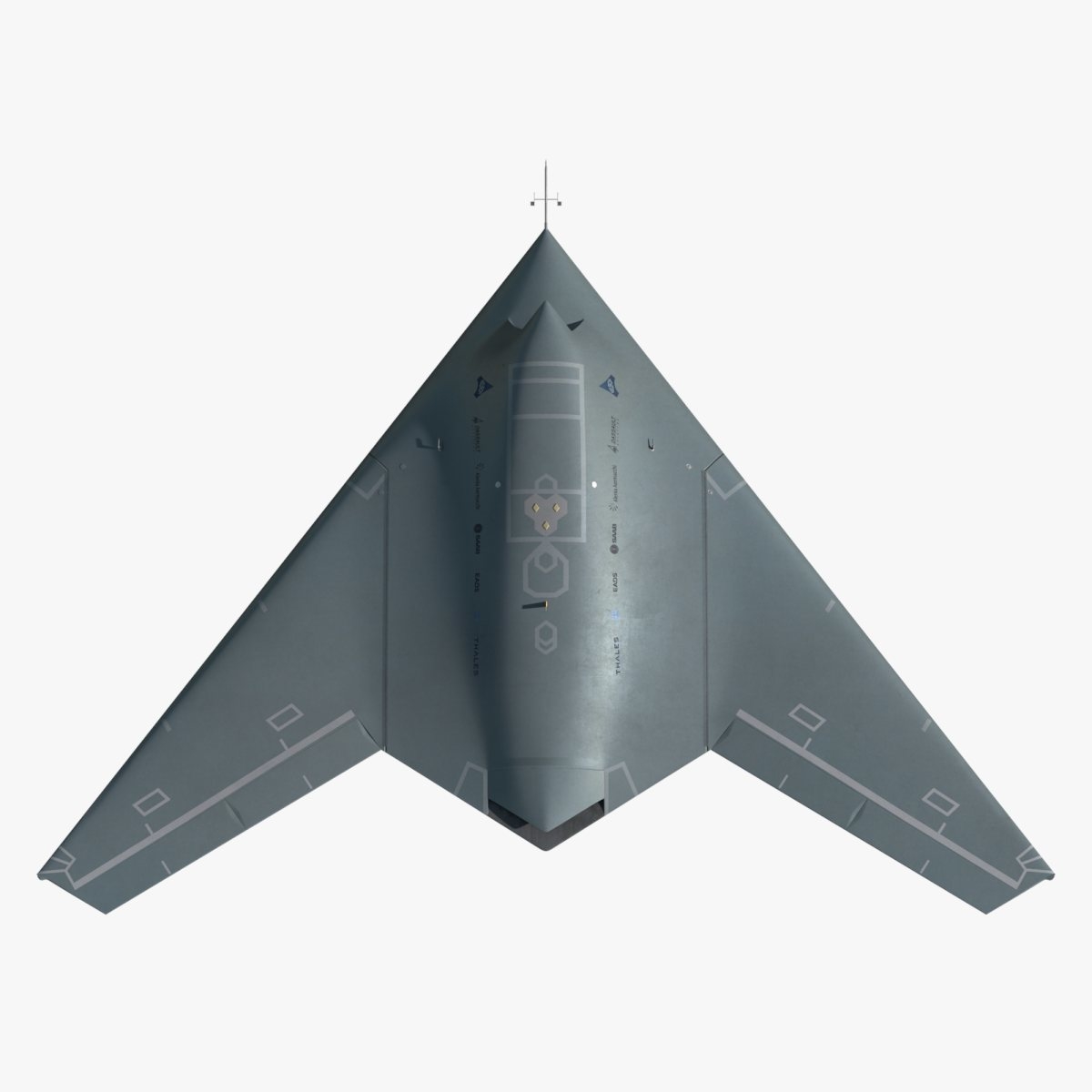 Dassault Neuron UCAV Rigged 3D-Modell - TurboSquid 879529