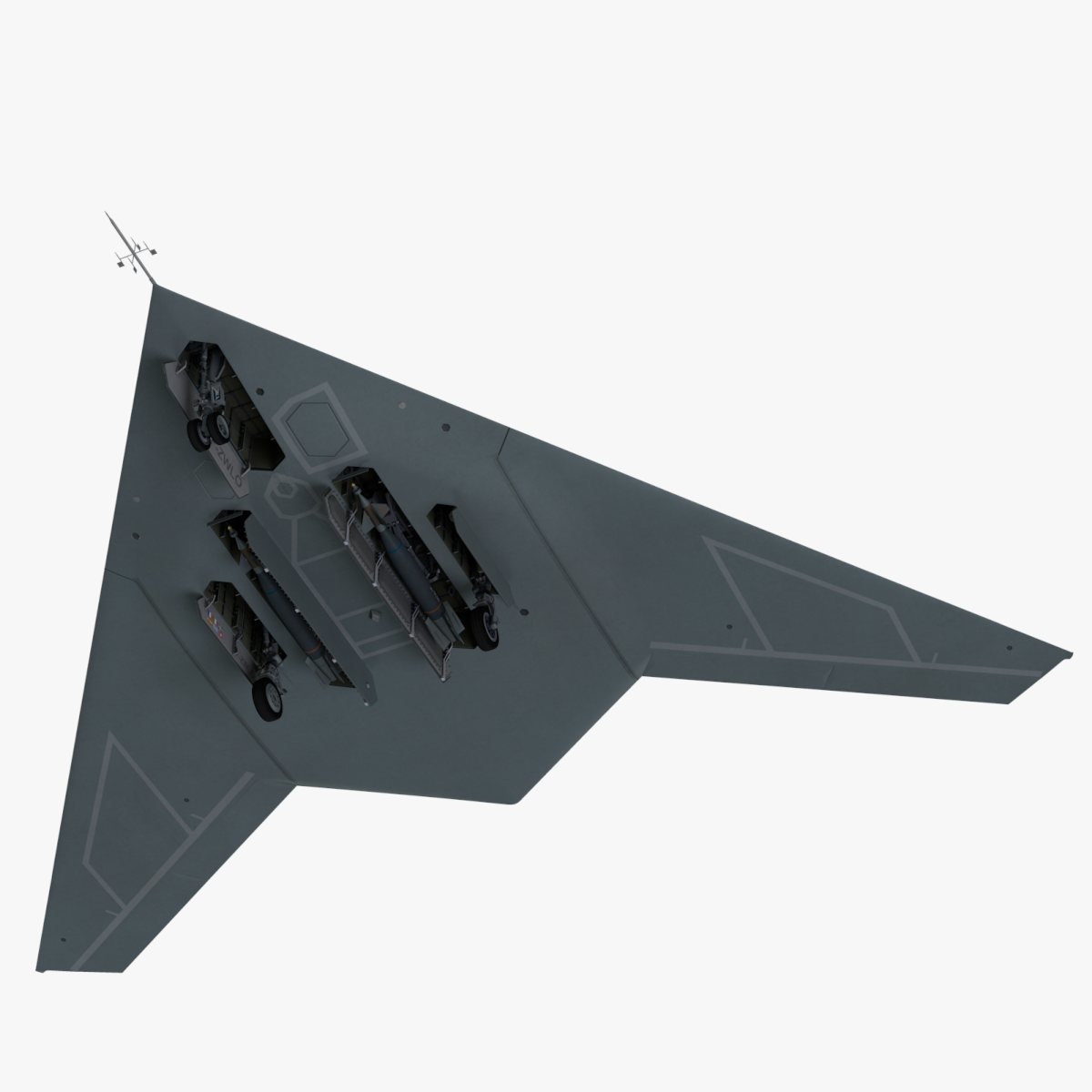 Dassault Neuron UCAV Rigged 3D-Modell - TurboSquid 879529