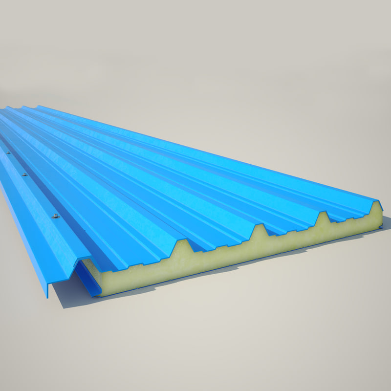 free 3ds model sandwich panel