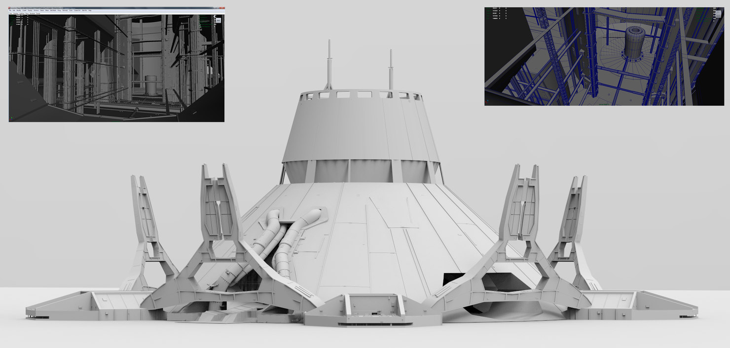 atmosphere processor 3d model