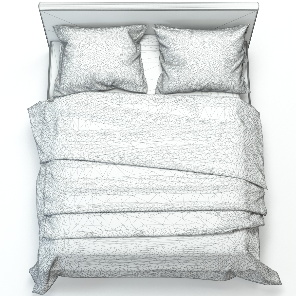 bed photorealistic realistic 3d max