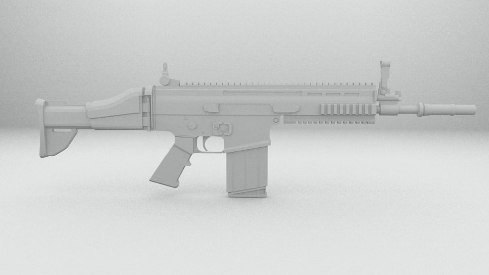 3d scar model