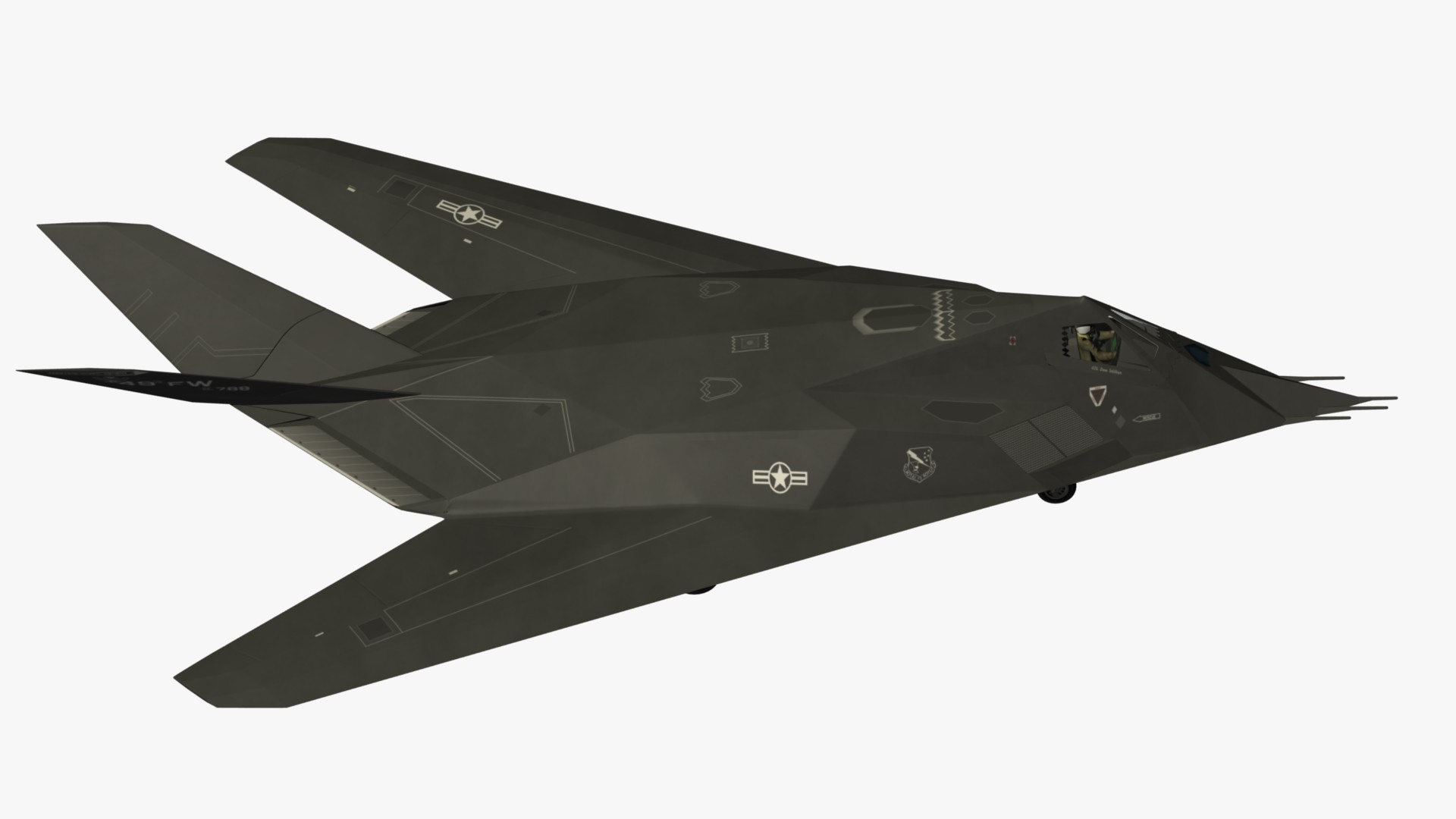 3d f117 nighthawk