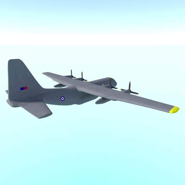 cargo plane 3d model