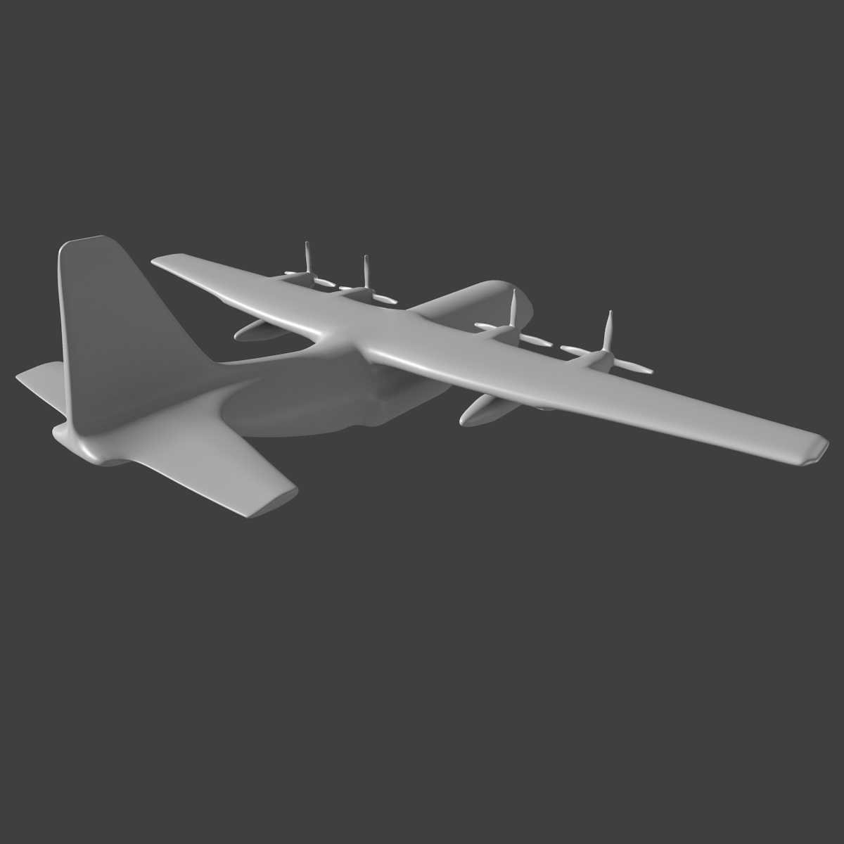cargo plane 3d model
