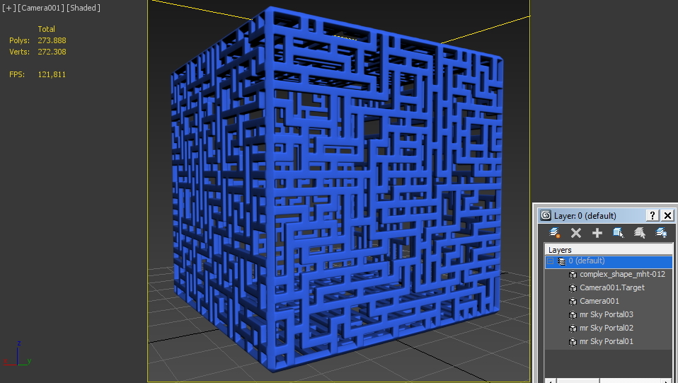 3ds max complex shape